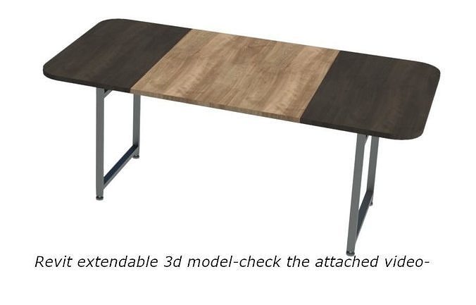 Lythrangomi Dining Table 3D model rigged | CGTrader