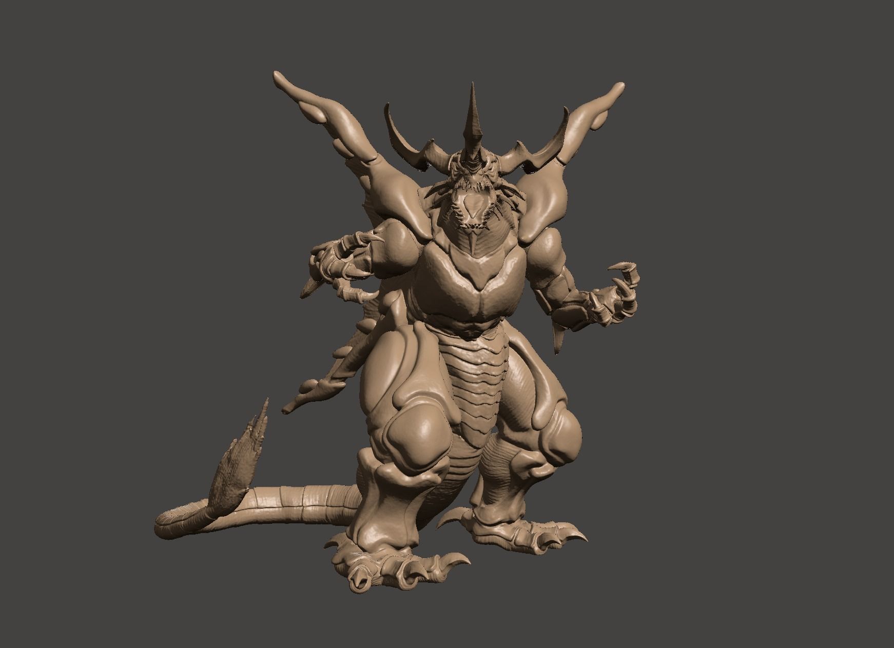 SUPER GODZILLA VS BAGAN -2 MODEL BUNDLE - ULTRA DETAILED STLs 3D model ...