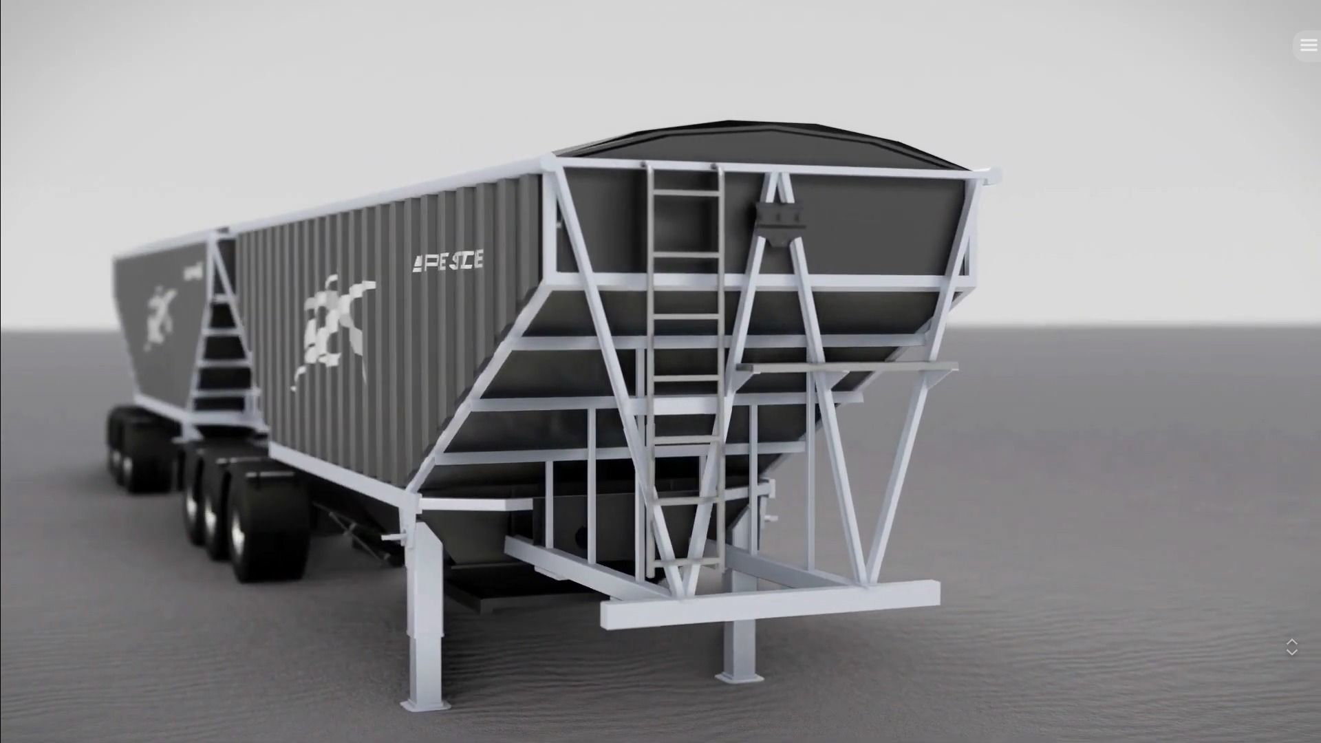 Super B Trailer Model Design 3D prototip Model 3D model 3D printable ...