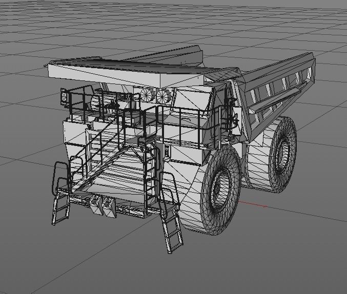 Caterpillar 785D Truck 3D model | CGTrader