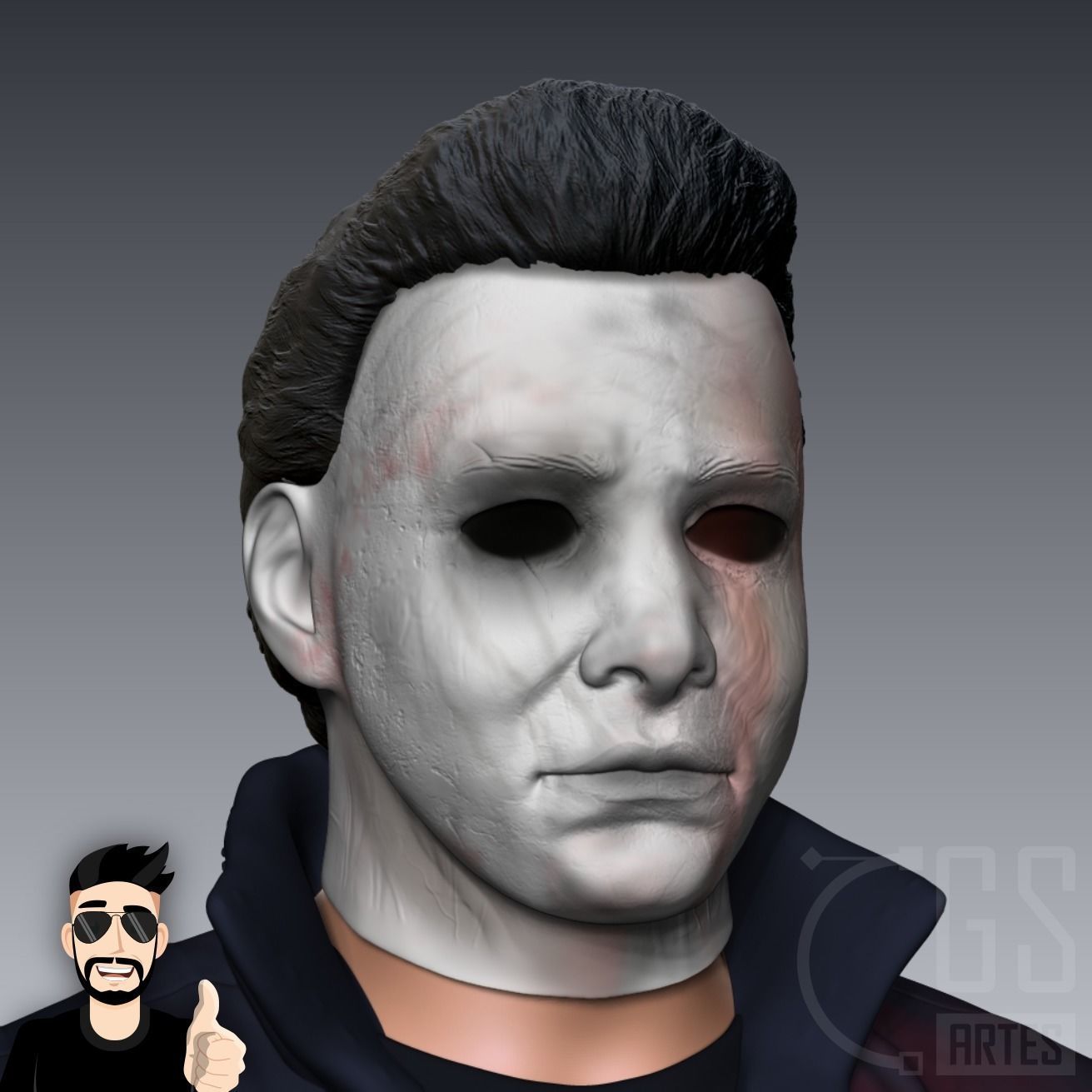 MICHAEL MYERS - HALLOWEEN 3D model 3D printable | CGTrader