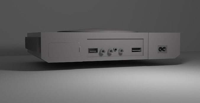 Game Console 3D model | CGTrader