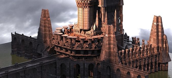Celts Overlord Fortress Kitbash 2 3D model | CGTrader