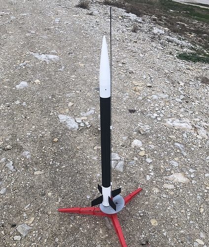 ARCOMET E-SIZE MODEL ROCKET 3D model | CGTrader