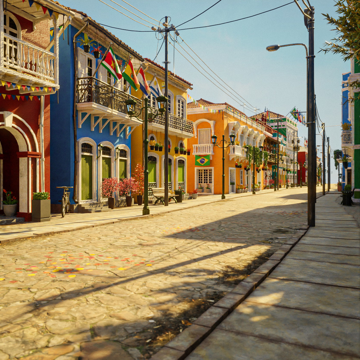 3D model SOUTH AMERICAN BUILDING 001 VR / AR / low-poly | CGTrader
