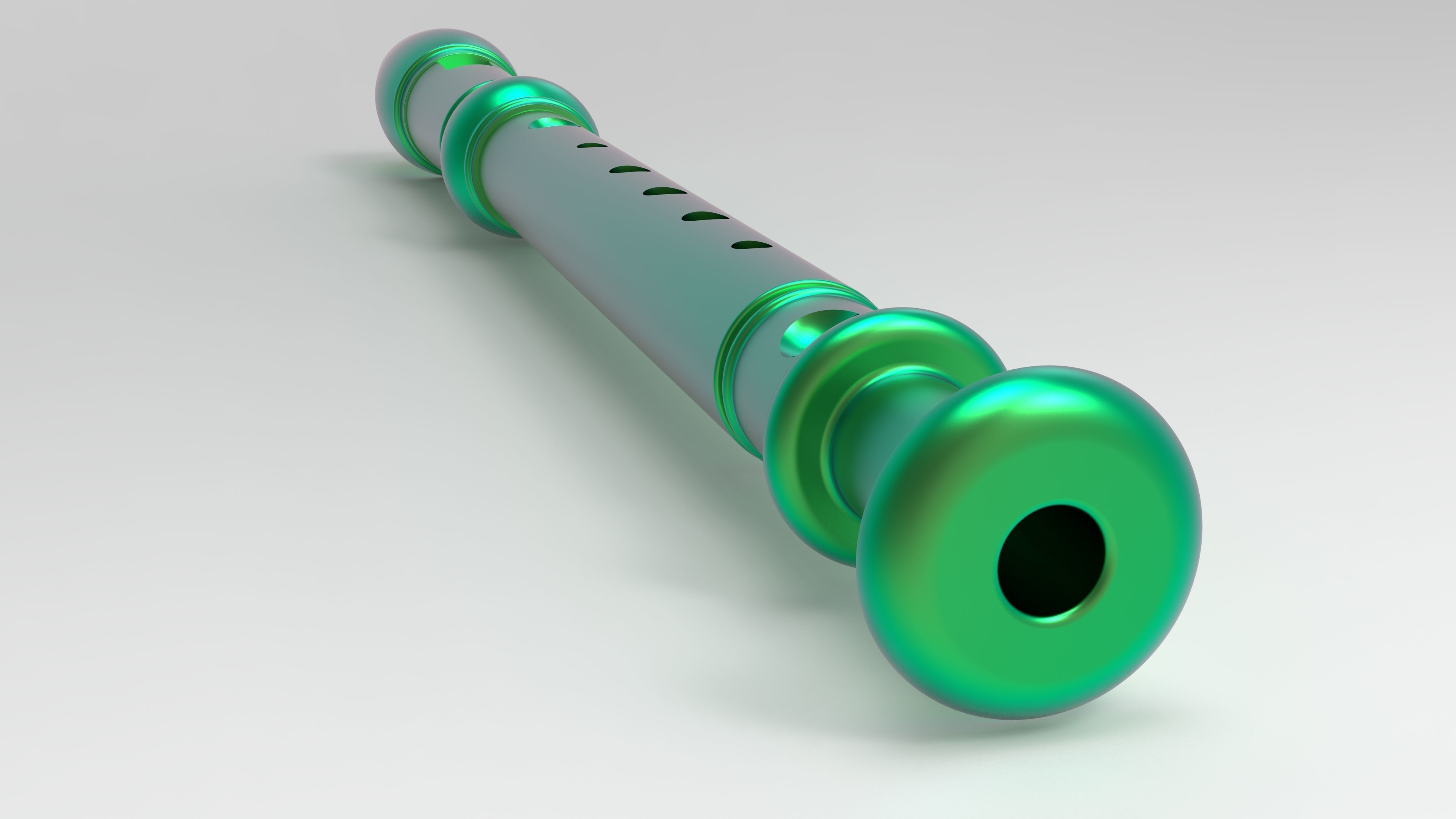 3D model Flute VR / AR / low-poly | CGTrader