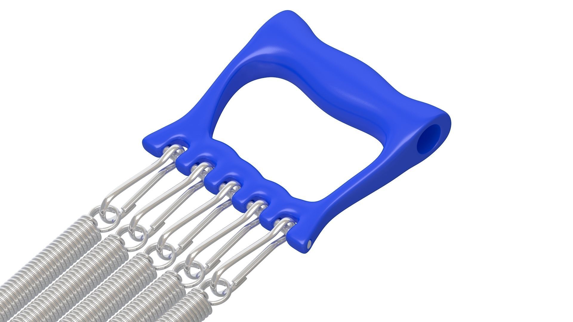 Spring Chest Expander Collection 3D model | CGTrader