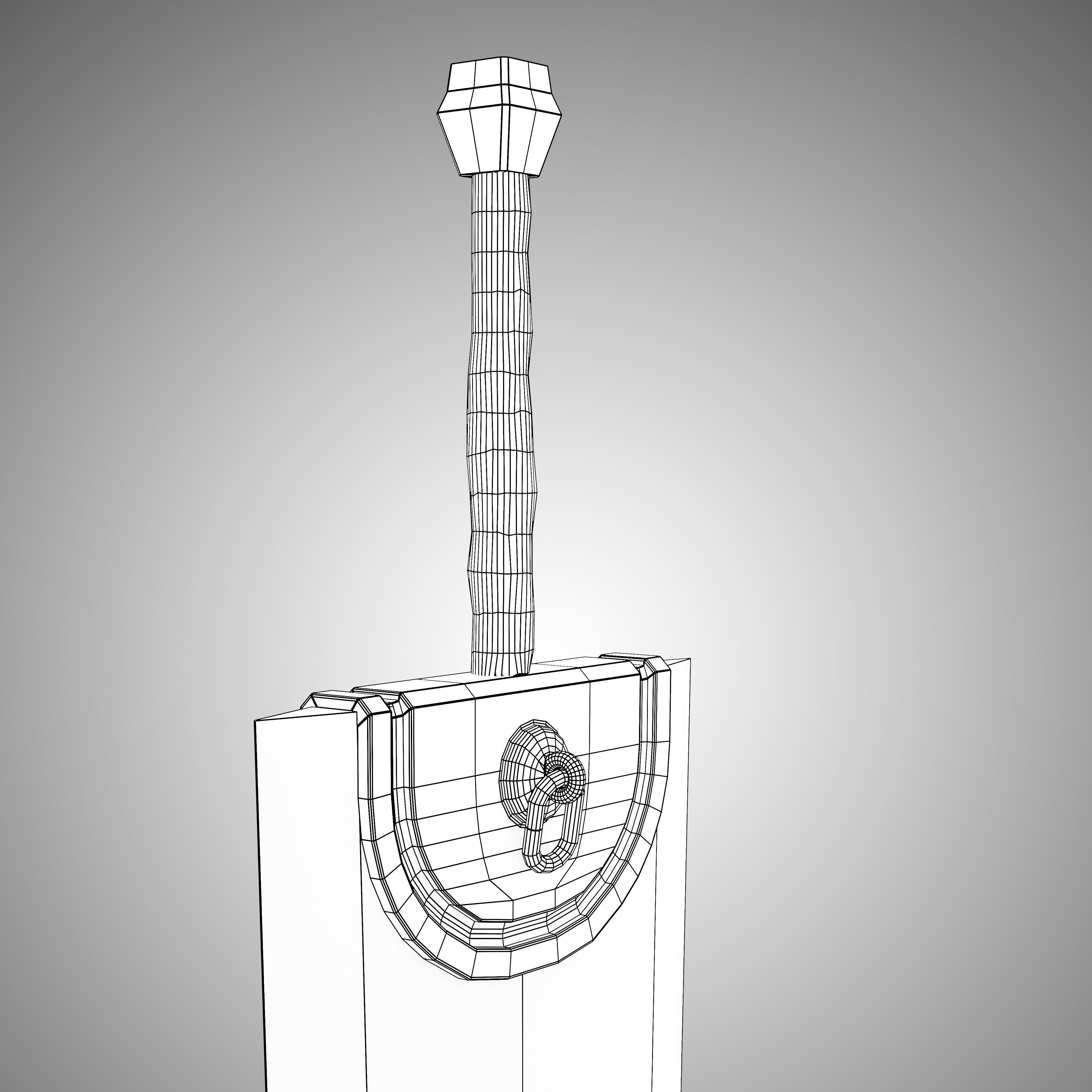 Berserk Guts sword 3D model | CGTrader