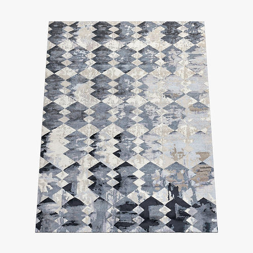 rug002 cowhide rug Texture animated | CGTrader