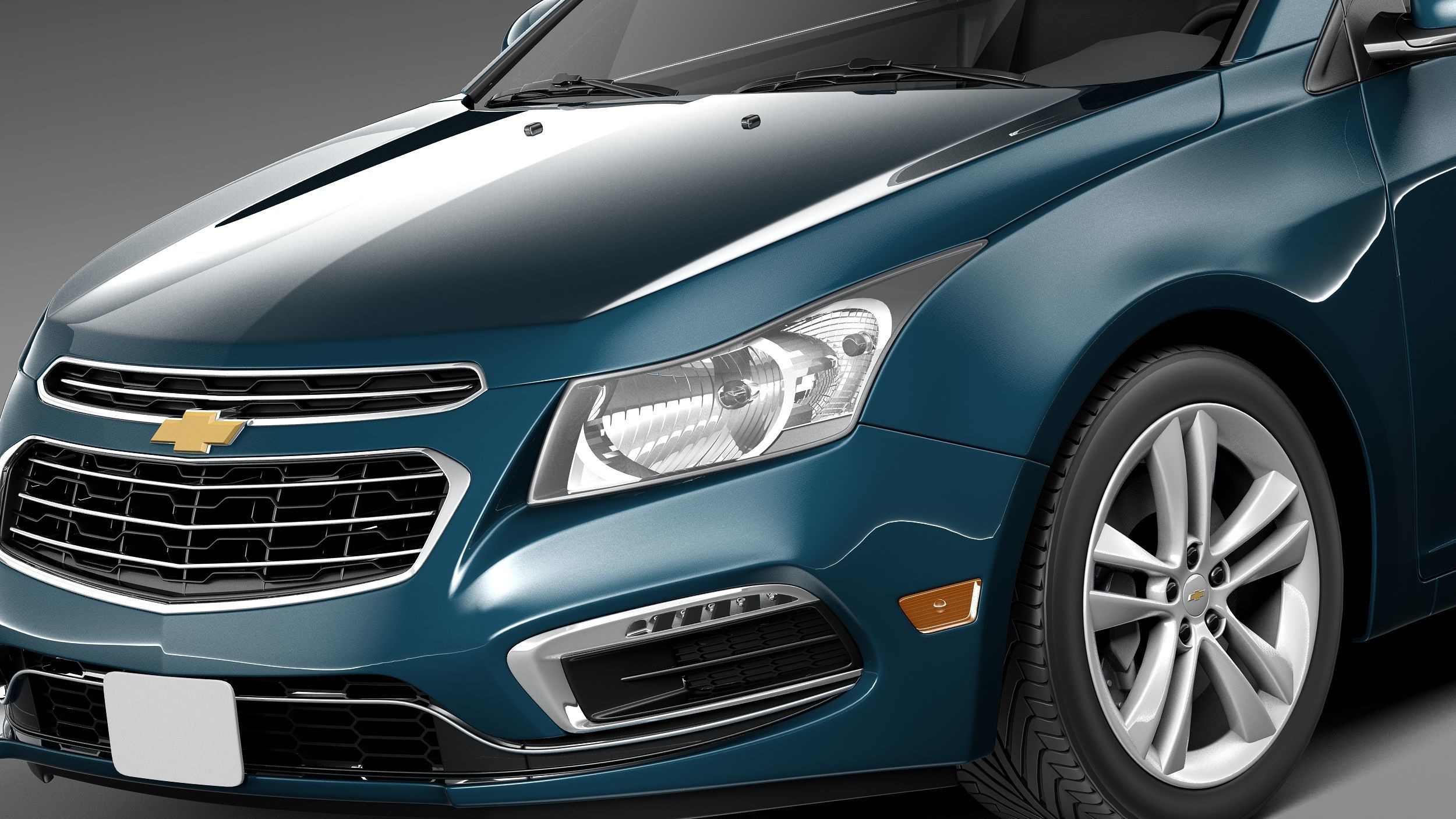 Chevrolet Cruze Sedan CG 2015 3D model | CGTrader