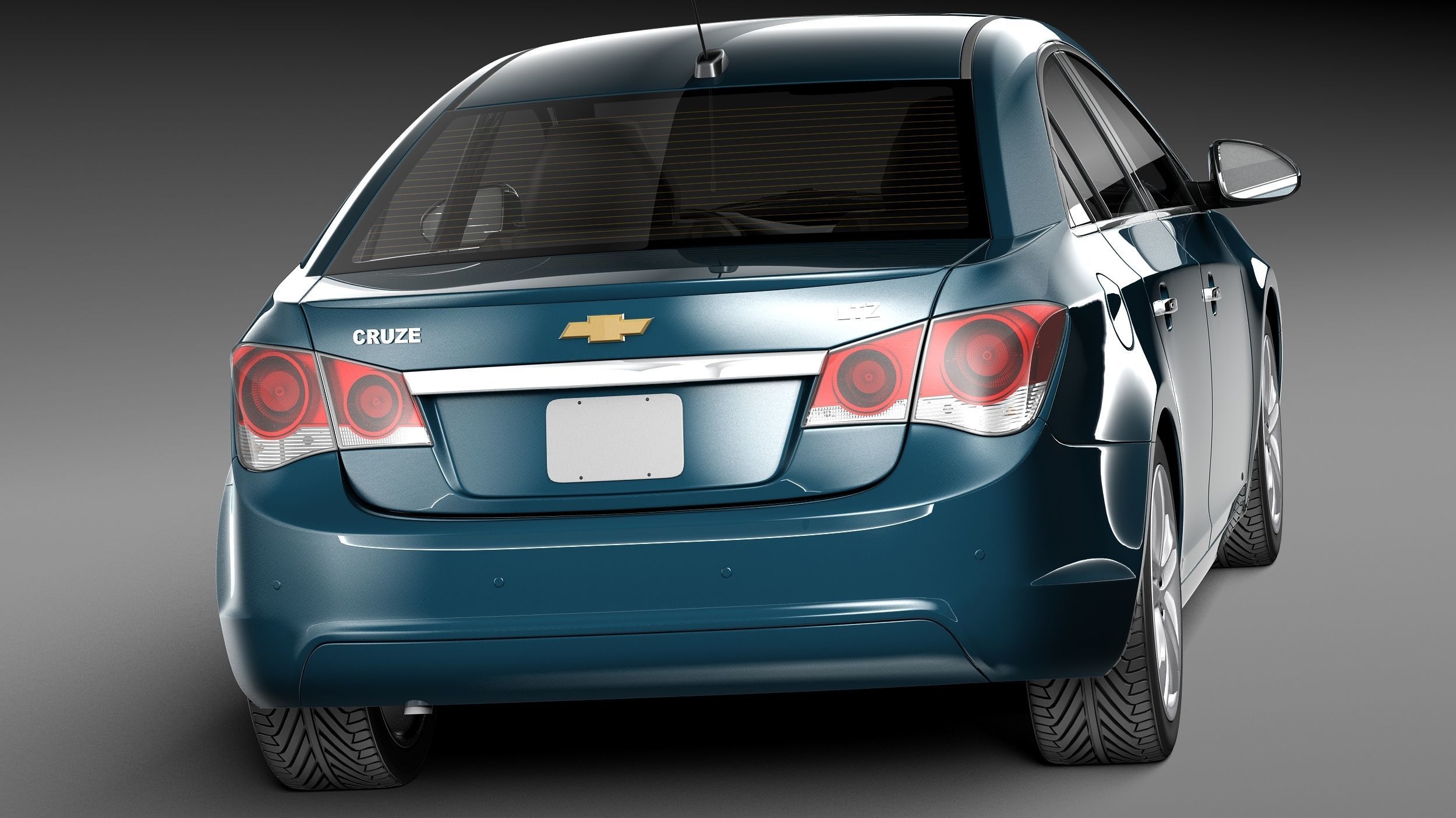 Chevrolet Cruze Sedan CG 2015 3D model | CGTrader