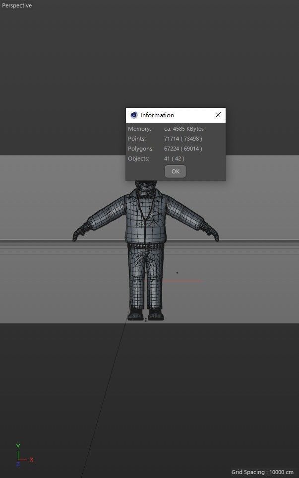 cartoon uncle uncle father 3D model | CGTrader