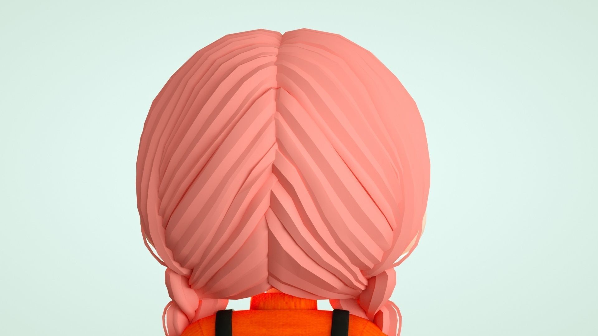 cartoon girl little girl ip image cartoon character 3D model | CGTrader