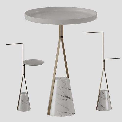 3D model HALO Tables VR / AR / low-poly | CGTrader
