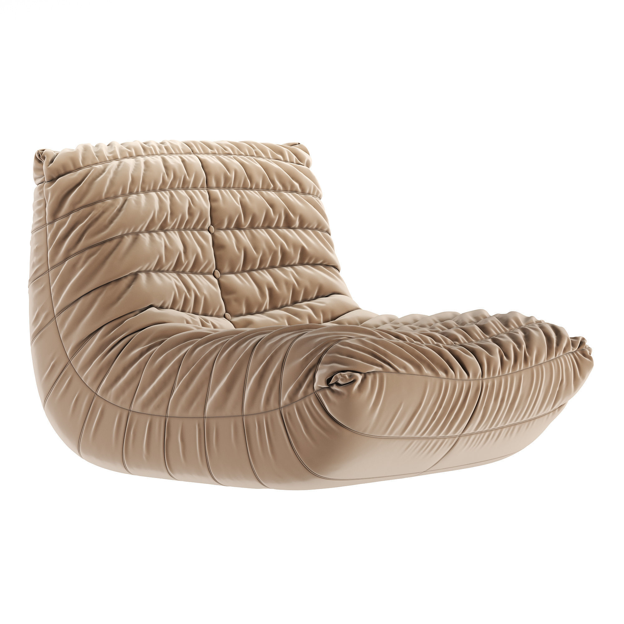 3D model FRAMELESS CHAIR COCOON CHAIR GRAY VR / AR / low-poly | CGTrader