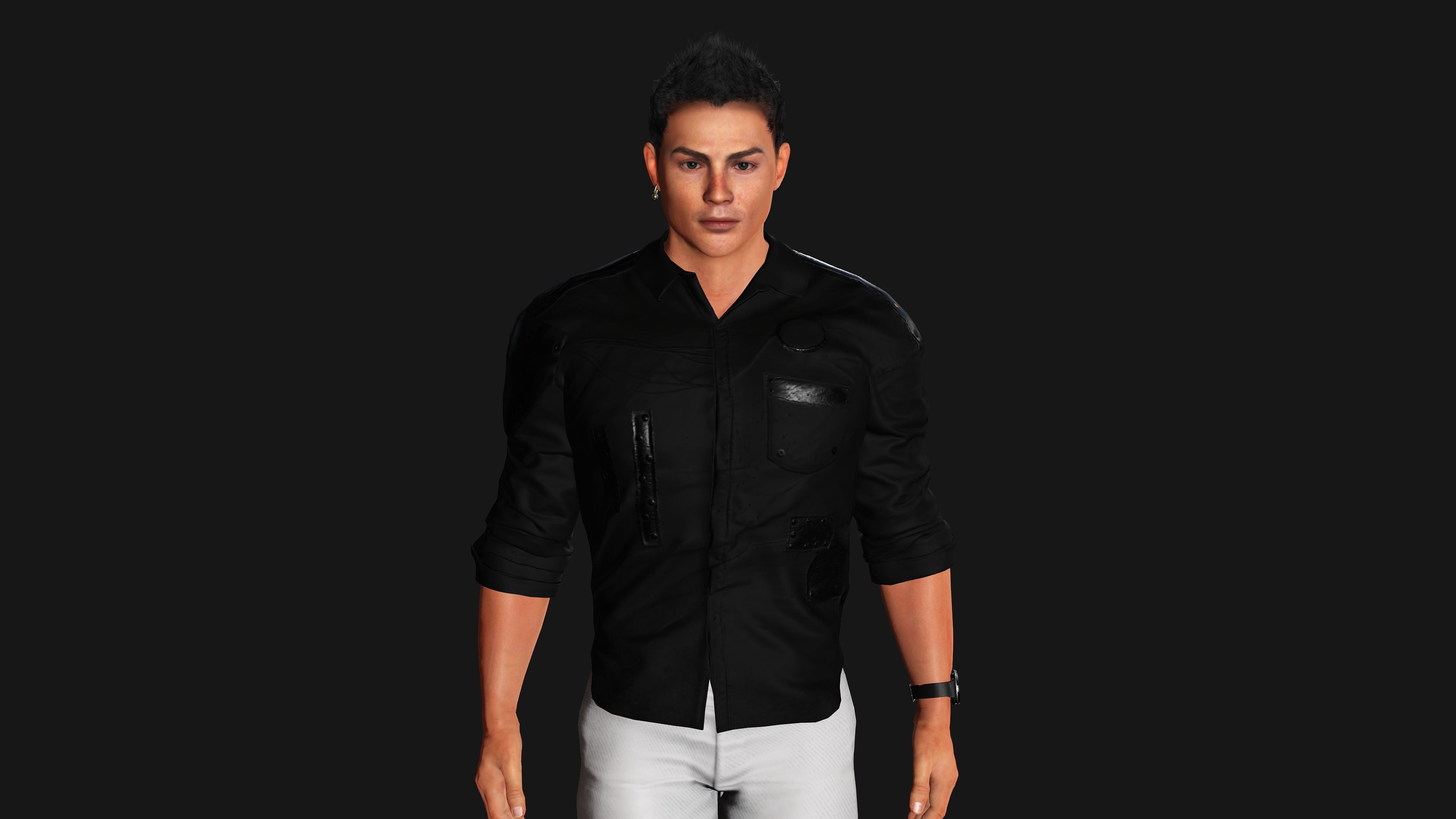3D model CRISTIANO RONALDO 3D MODEL- RIGGED GAME READY CHARACTER VR ...