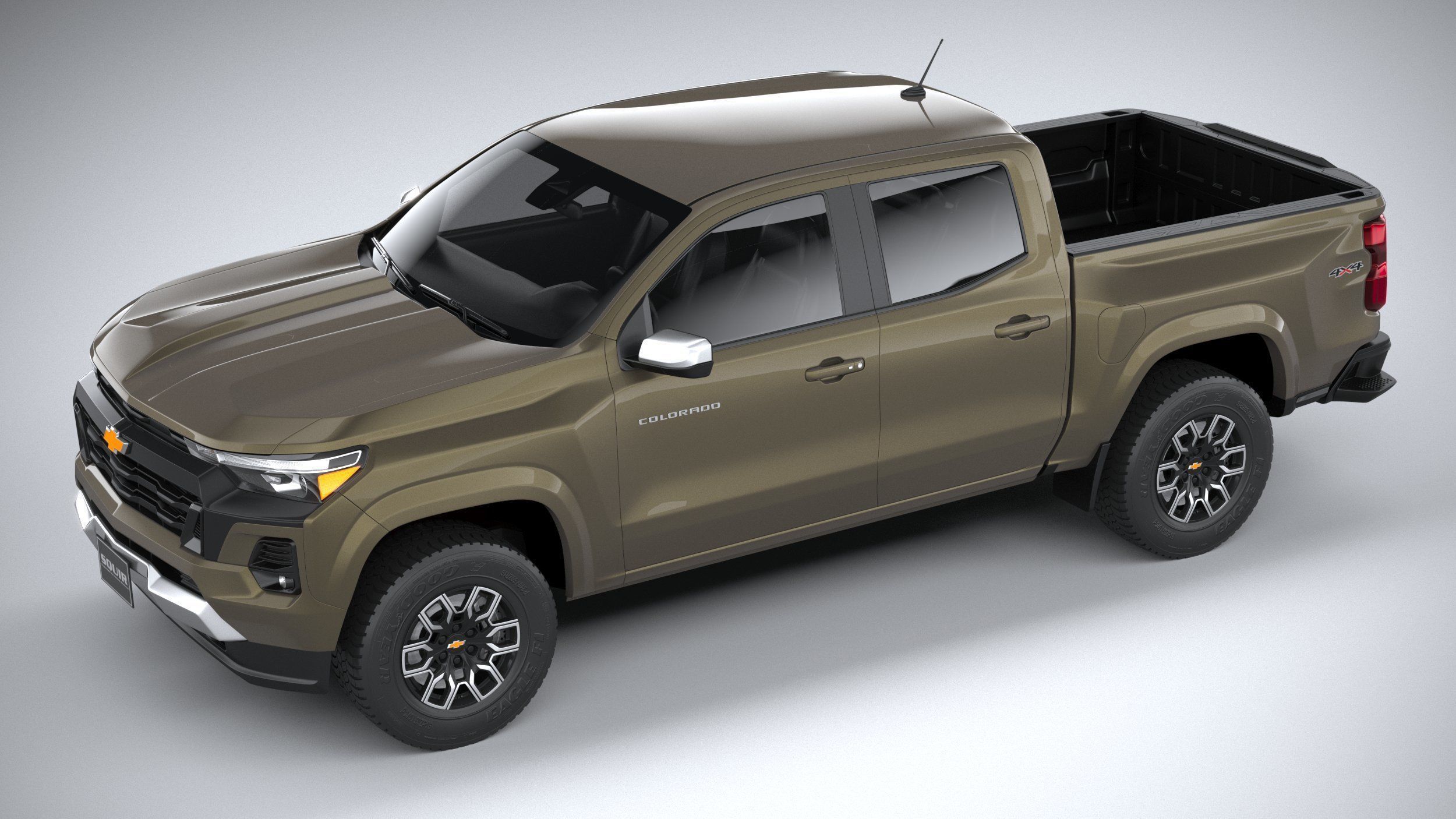 Chevrolet Colorado LT CG 2023 3D model | CGTrader
