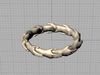 Hands Band Ring Own design Wedding Band 7US size 3D model 3D printable ...