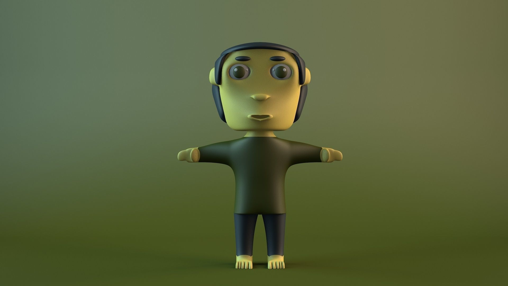 CHARACTER MODEL cartoon 3D model | CGTrader