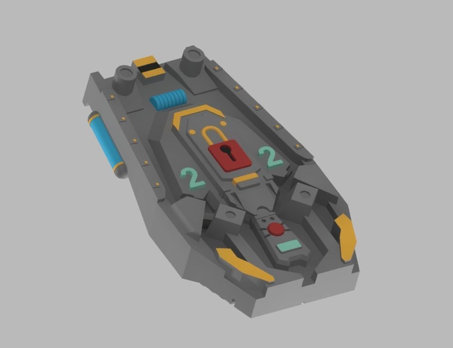 Nemesis Escape Pod 3D model 3D printable | CGTrader