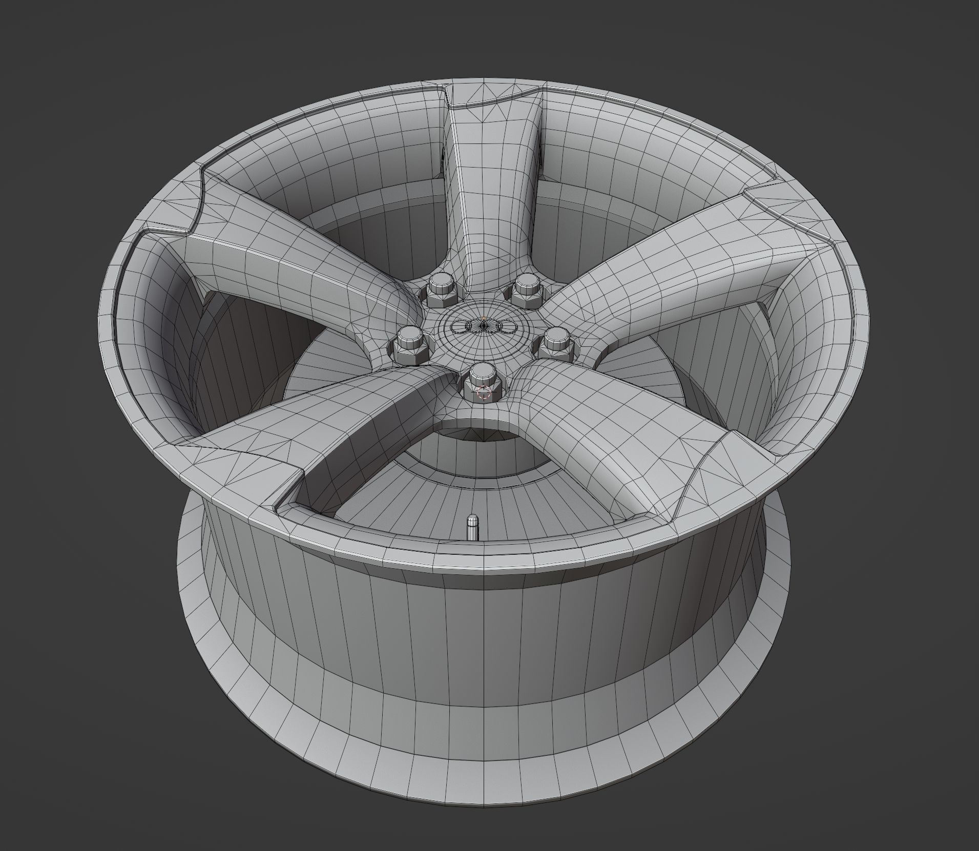 3D model Audi Rotor - Wheels - Game Ready VR / AR / low-poly | CGTrader
