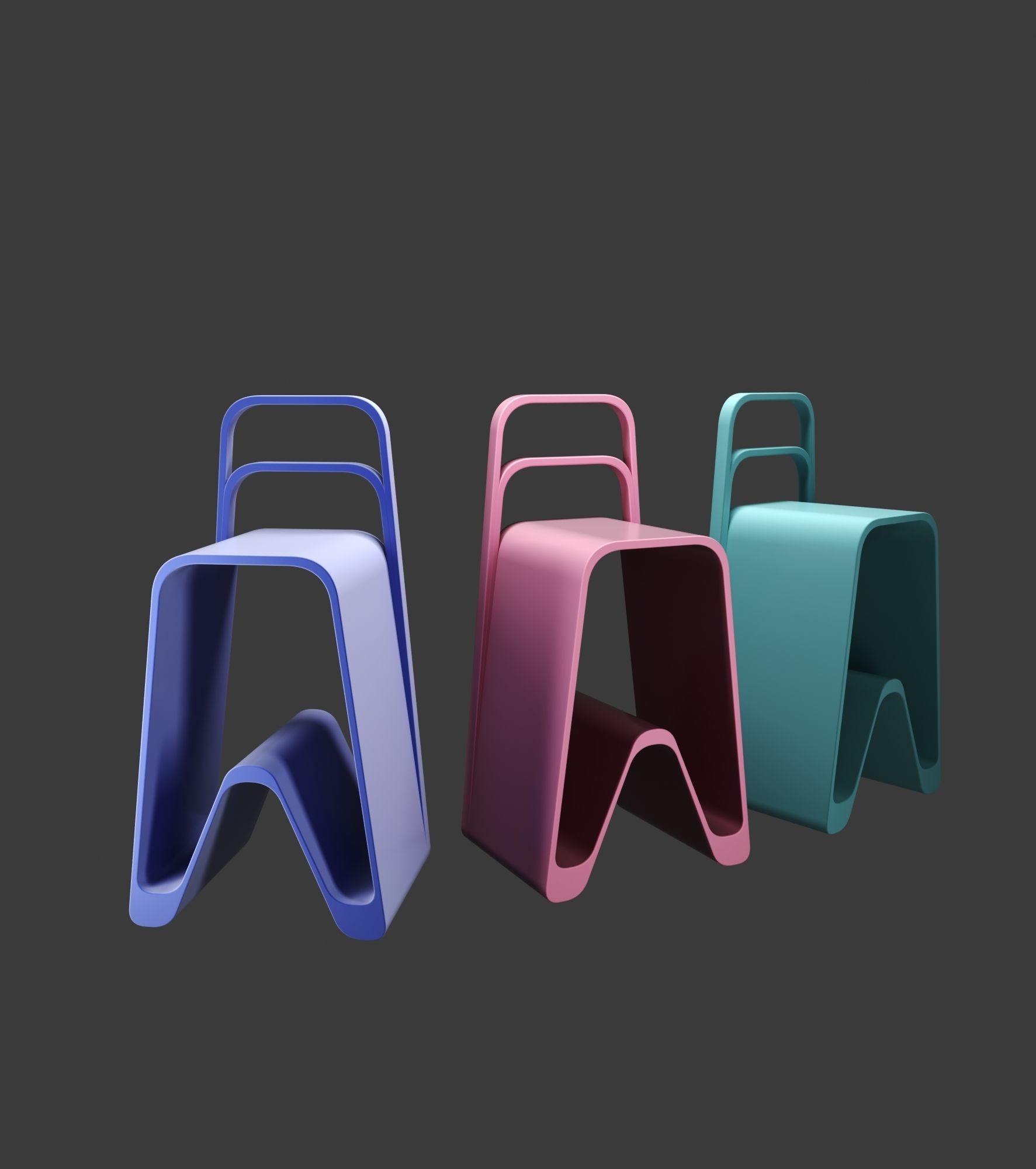 Bar stool 3D model | CGTrader