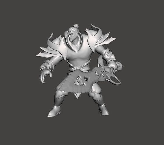 Mythmaker Garen 3D Model 3D model 3D printable | CGTrader