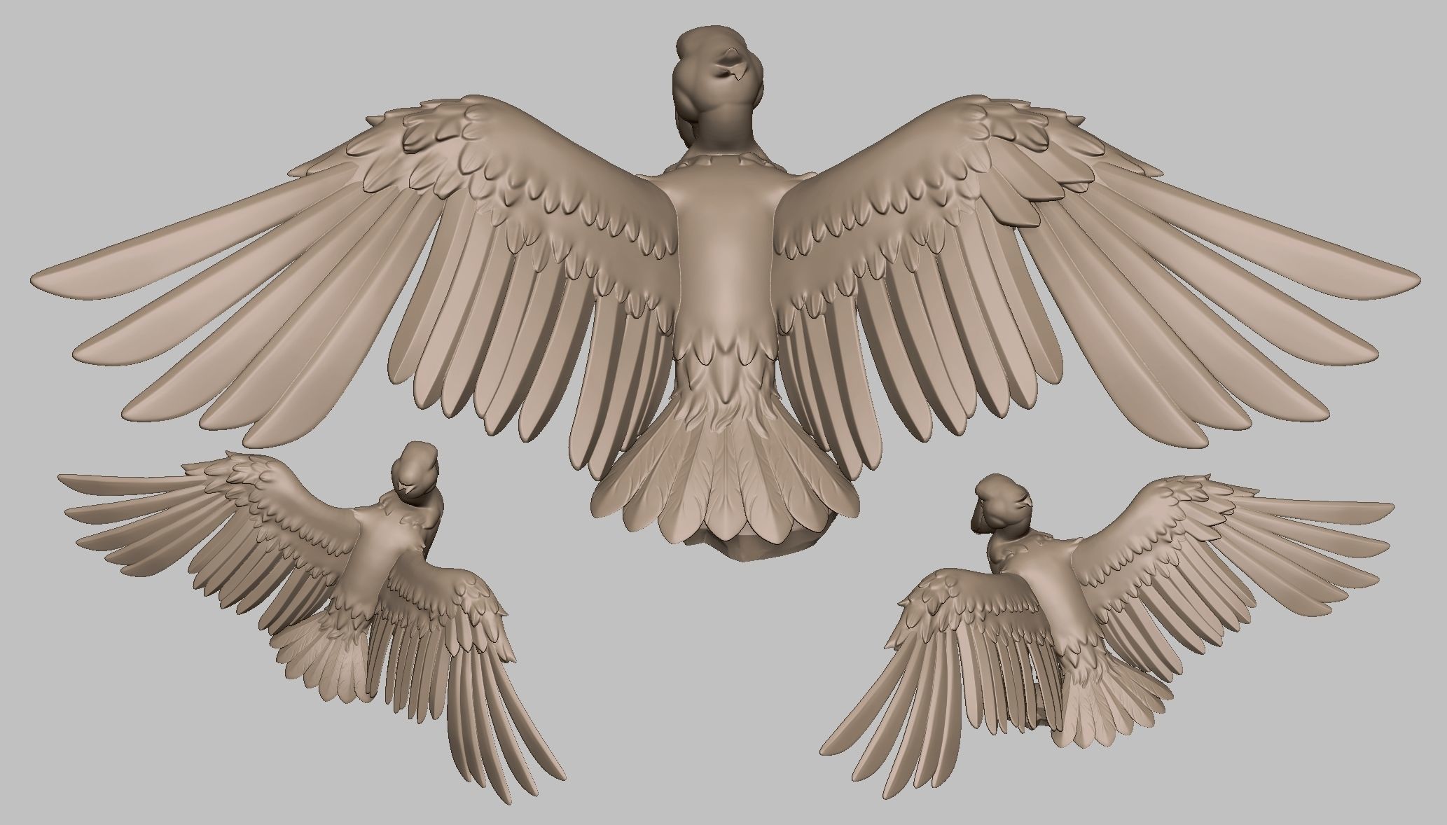 Shoebill statue of bird in turquoise 3D model 3D printable | CGTrader