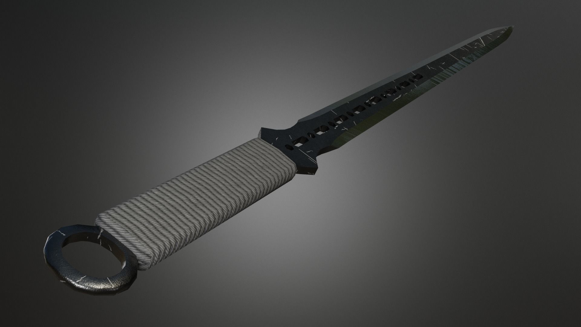 3D model ninja sword VR / AR / low-poly | CGTrader