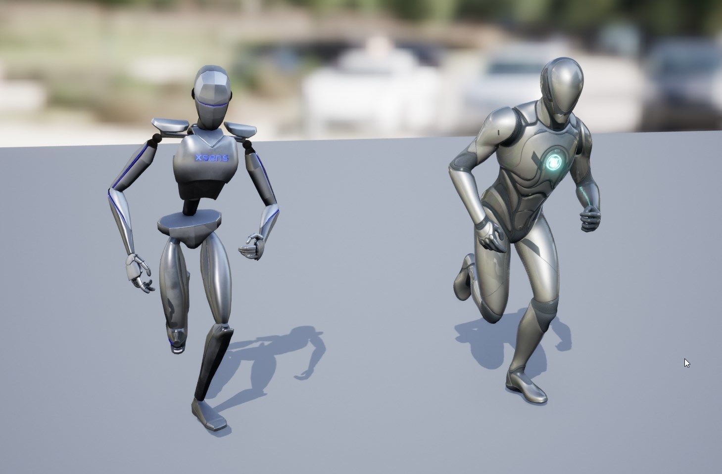 XSENS Mocap Retarget Project for Unreal Engine free VR / AR / low-poly 3D model animated rigged ...