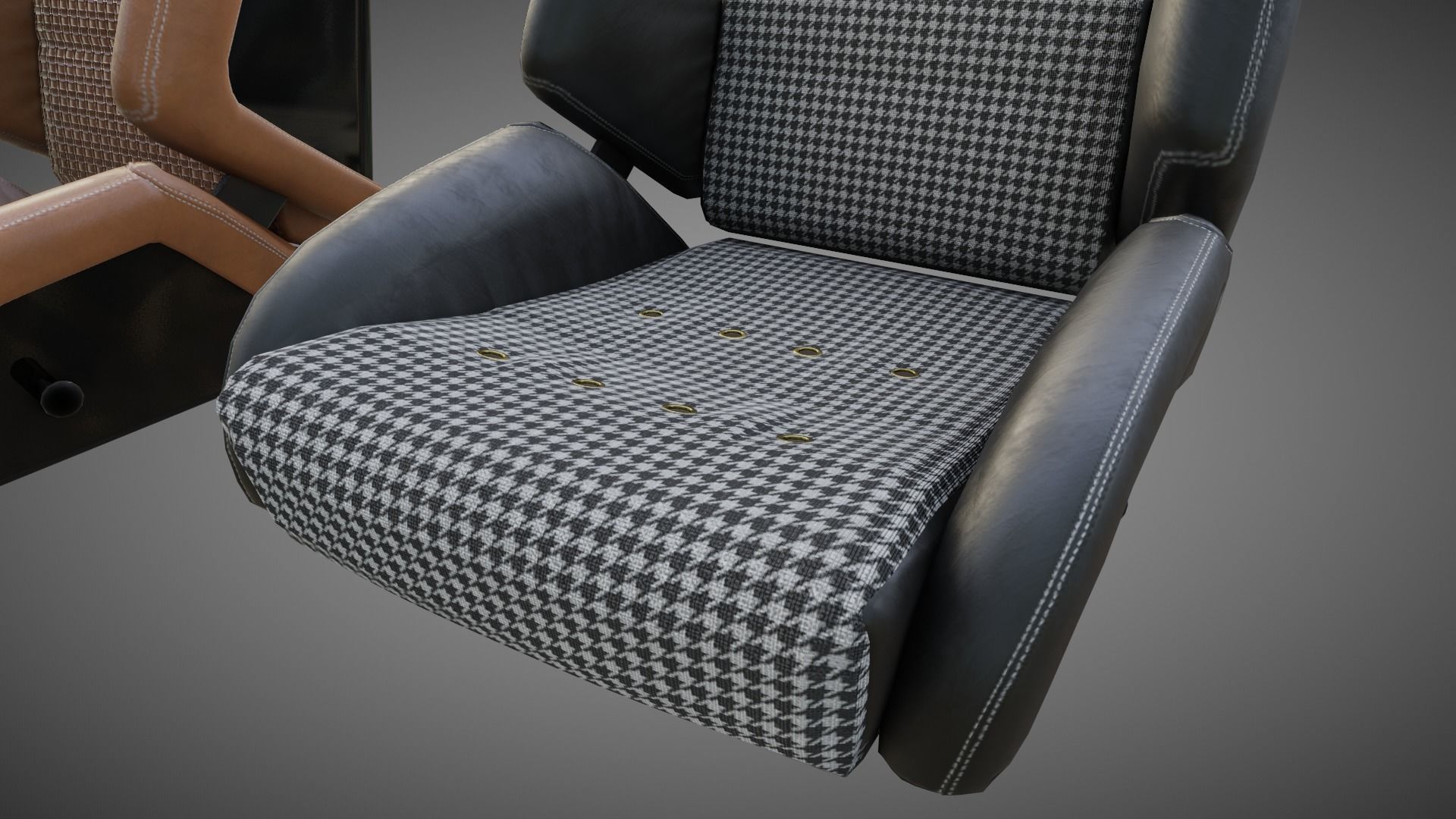 3D model Car Seats GTS Classic GT VR / AR / low-poly | CGTrader