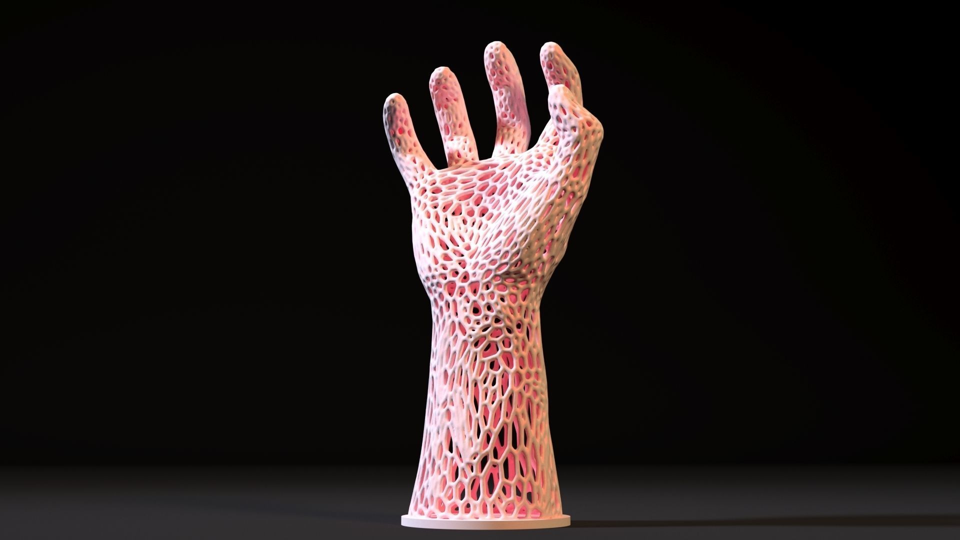 Hand halloween 3D model 3D printable | CGTrader