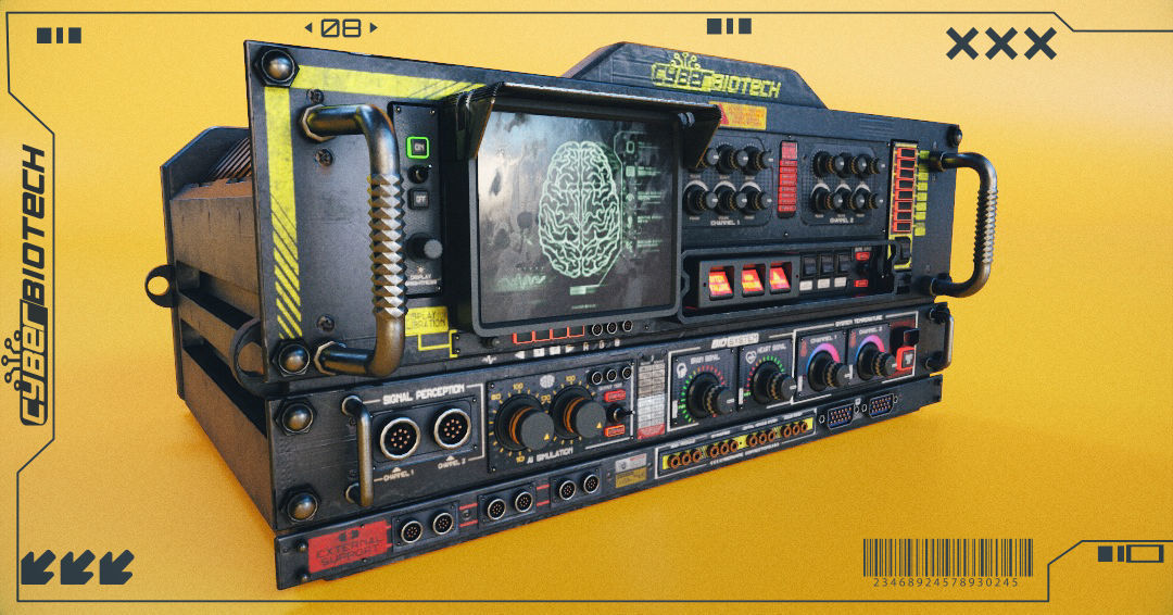 3D model SCI-FI Console BIOX23001 VR / AR / low-poly | CGTrader