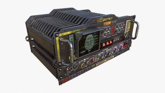 3D model SCI-FI Console BIOX23001 VR / AR / low-poly | CGTrader