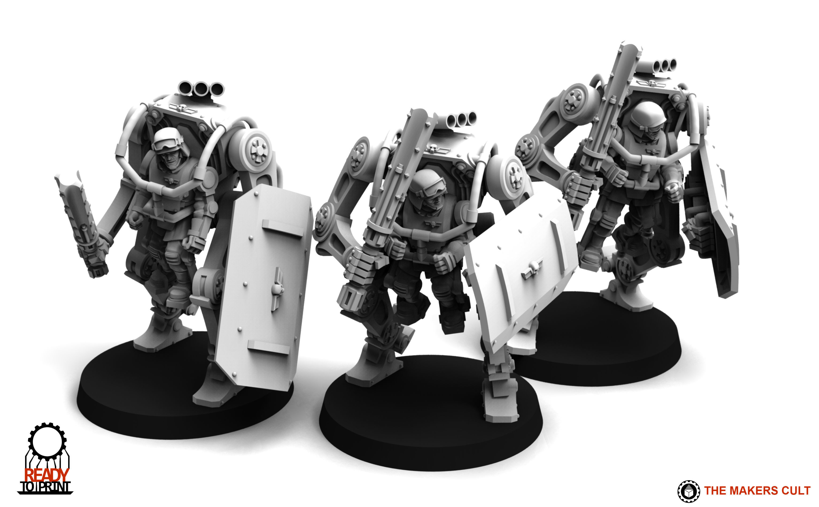 Universal Guard - Exo Suit Builder 3D model 3D printable | CGTrader