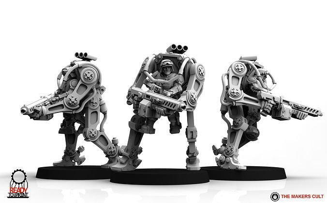 Universal Guard - Exo Suit Builder 3D model 3D printable | CGTrader