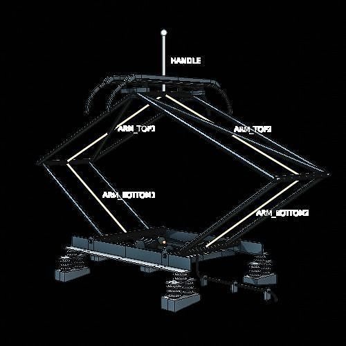 3D model Animated tram pantograph VR / AR / low-poly | CGTrader