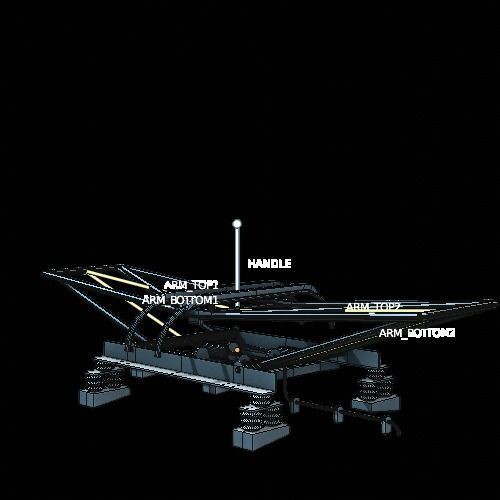 3D model Animated tram pantograph VR / AR / low-poly | CGTrader