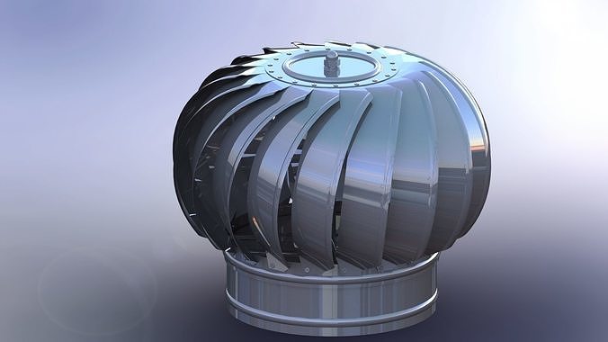 Turbo deflector 3D model | CGTrader