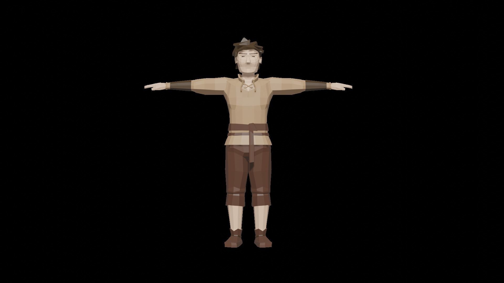 3D model RPG Character Low-poly 3D model VR / AR / low-poly | CGTrader