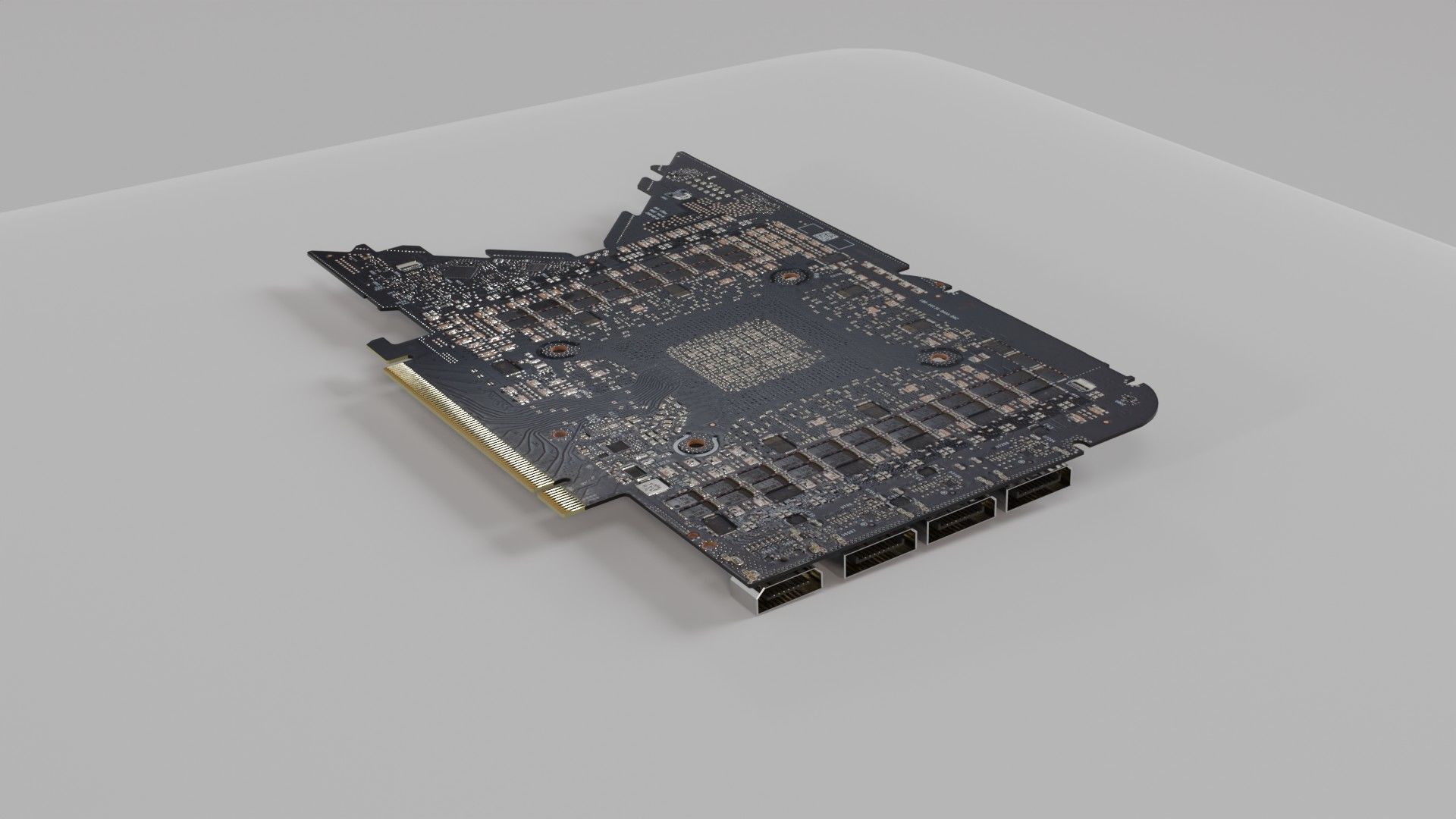 Nvidia GeForce RTX 4090 FE - no heatsink 3D model | CGTrader