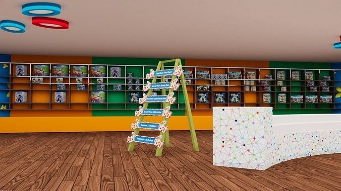 Toy Store Interior 3D model | CGTrader