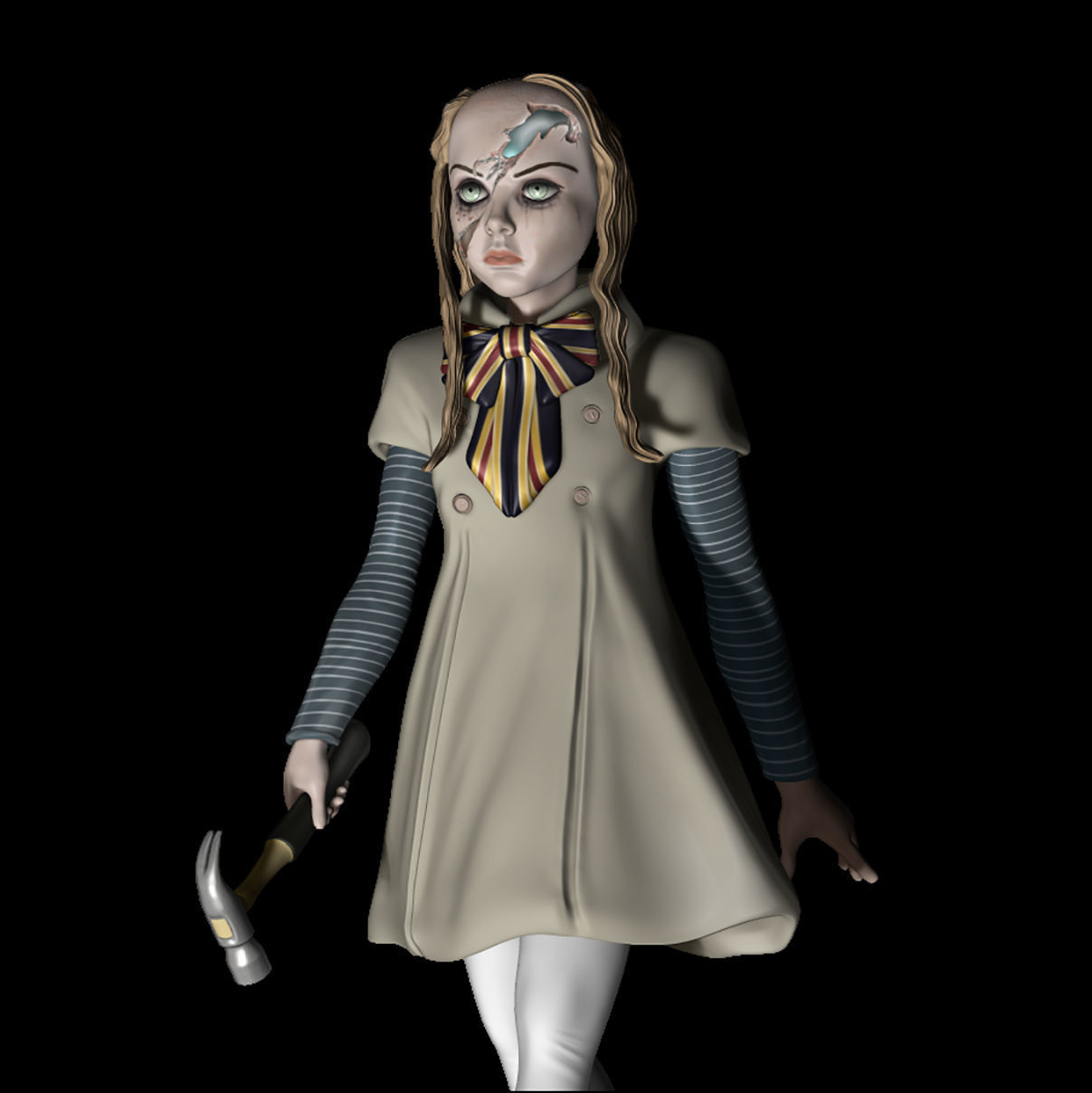 M3GAN harry potter figurine 3D model 3D printable | CGTrader