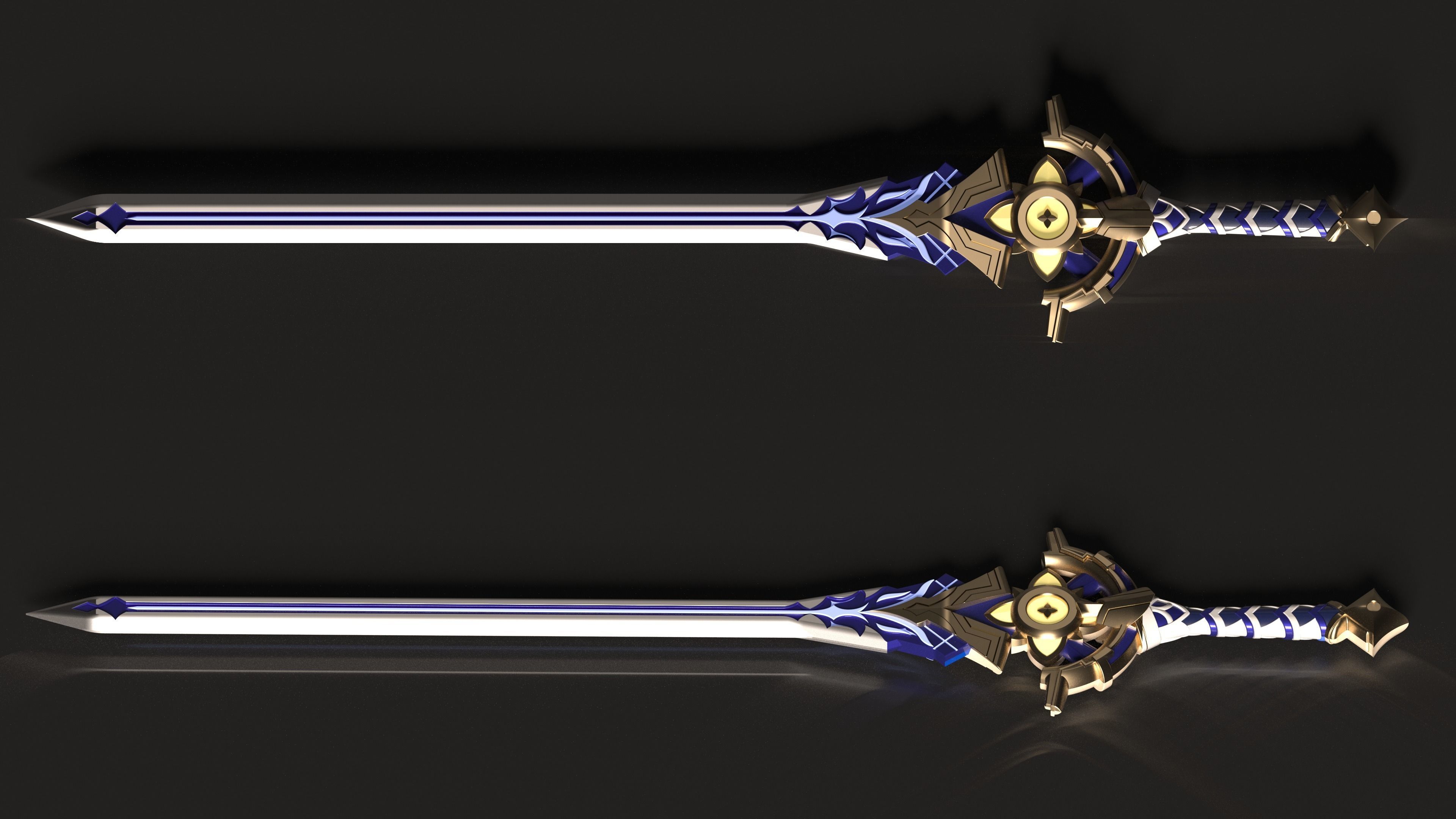 Genshin Impact - Cinnabar Spindle - 3d file stl 3D model 3D printable ...