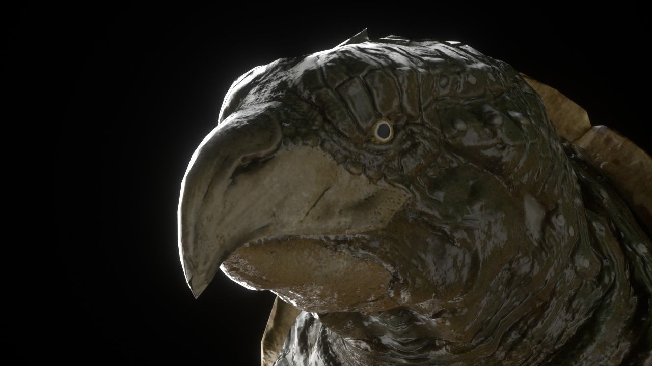 Turtle monster free 3D model | CGTrader