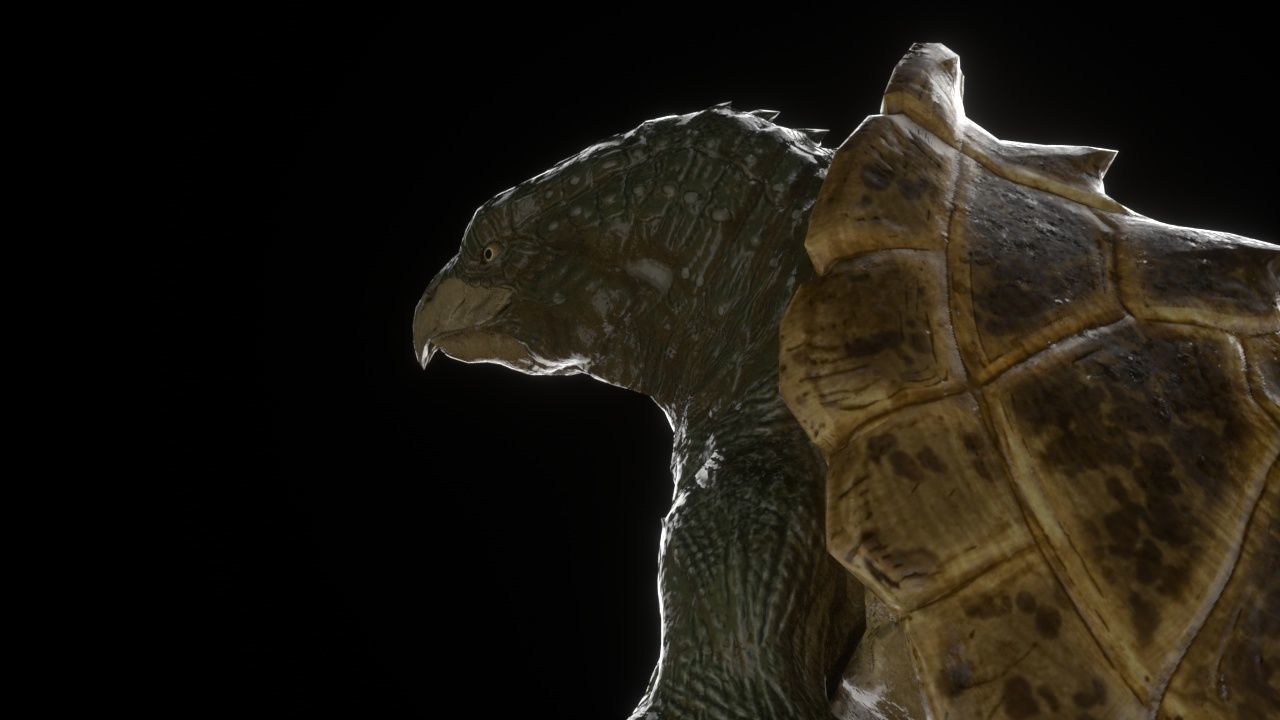 Turtle monster free 3D model | CGTrader