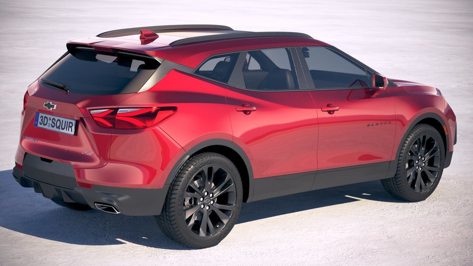 Chevrolet Blazer RS CG 2019 3D model | CGTrader