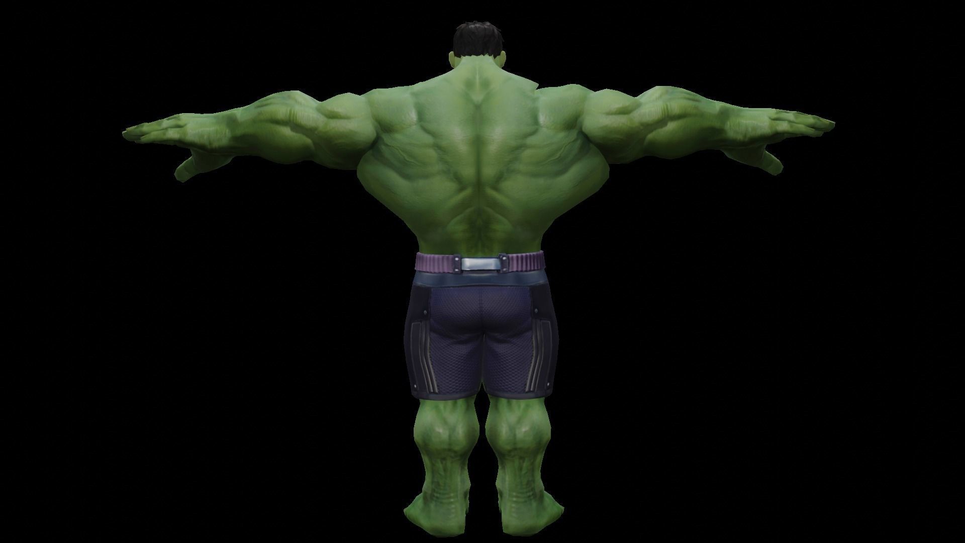 Hulk 3D Character Model 3D model rigged | CGTrader