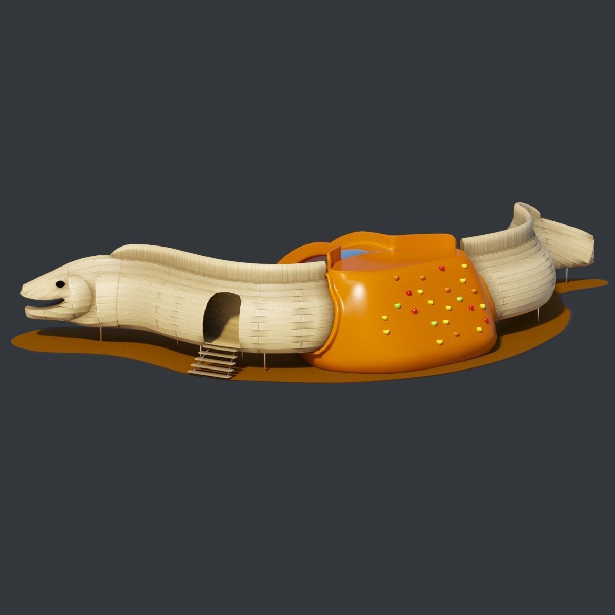 Murena playground 3D model | CGTrader