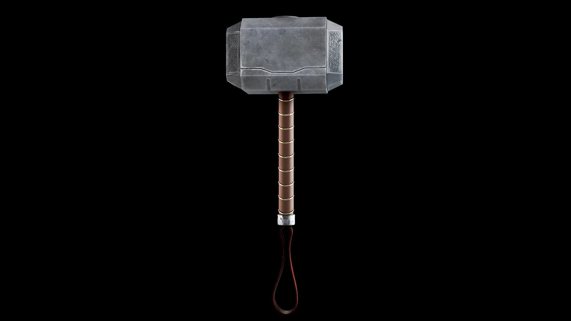 Mjolnir - Thor Hammer 3D model | CGTrader